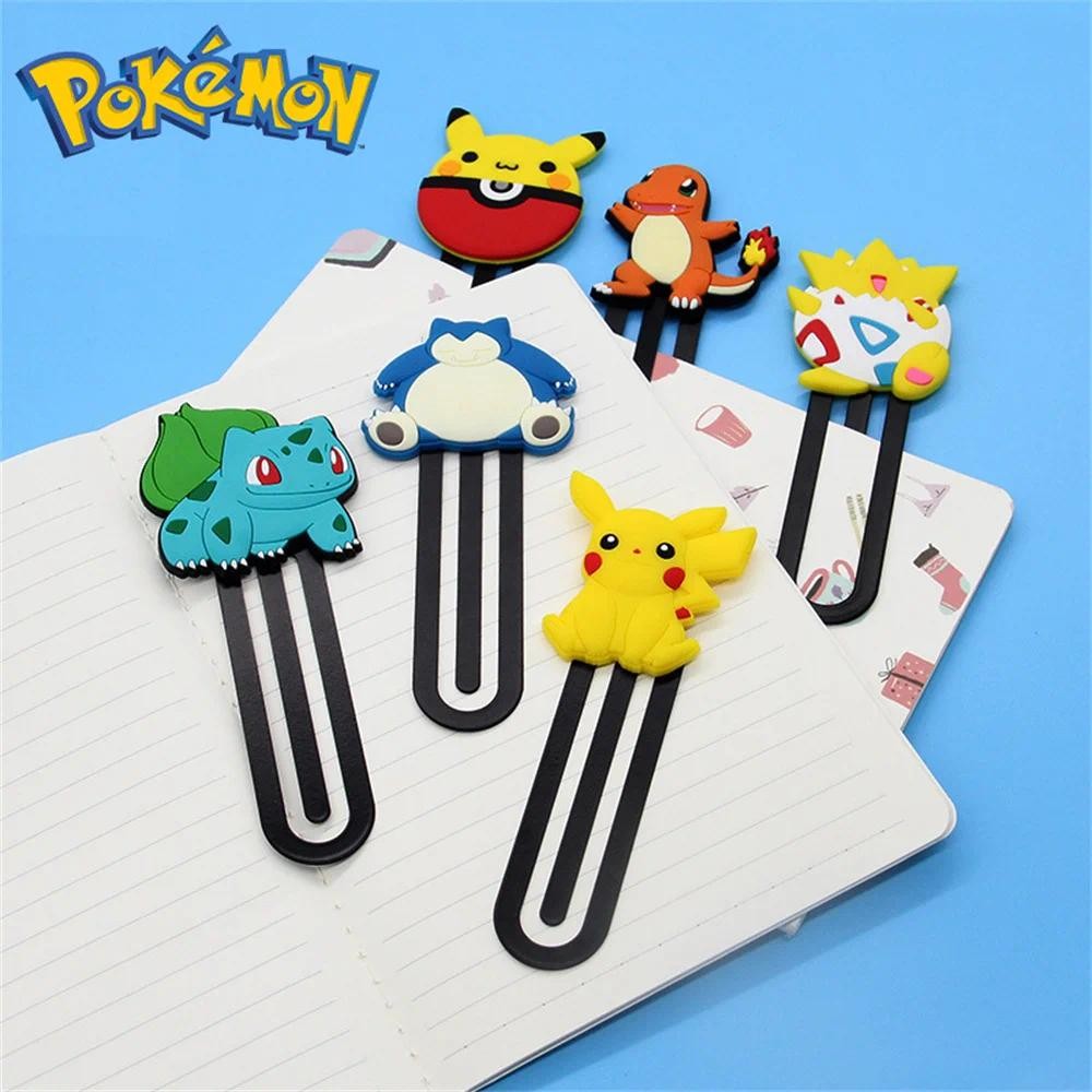 Pokémon Cartoon Bookmarks Student Stationery Creative Cute Beautiful ...