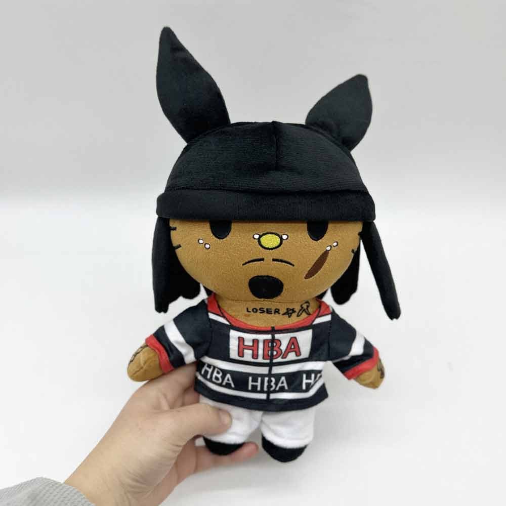Playboi Carti plush toy black double horn plush soft toy | Shopee ...