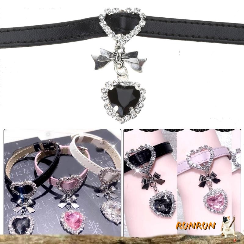 RUNUN PU Heart Pendant Bracelets Women Simple Handchain Jewelry ...
