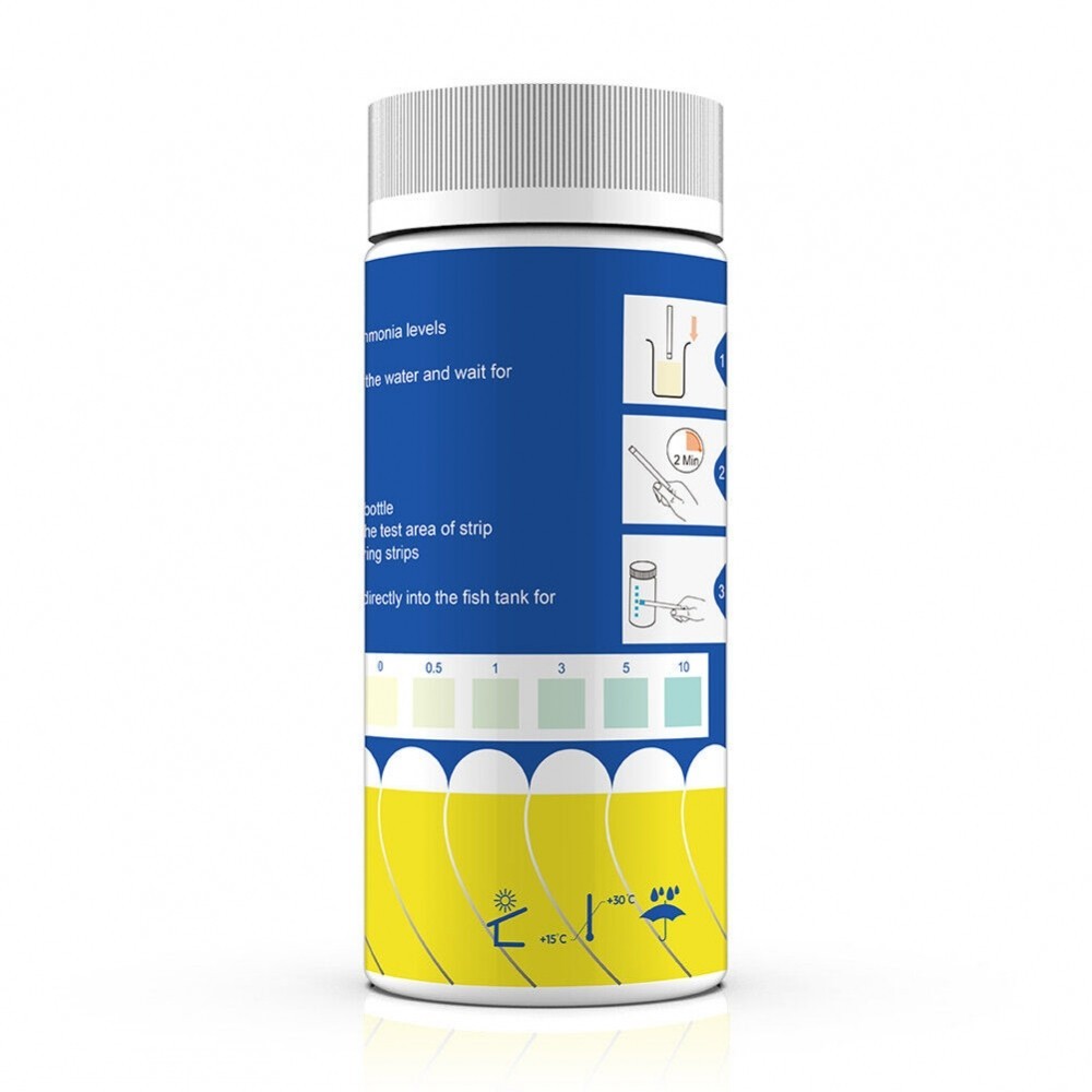 Aquarium Test Strips Prevent Ammonia Poisoning Easy To Use For Aquarium ...