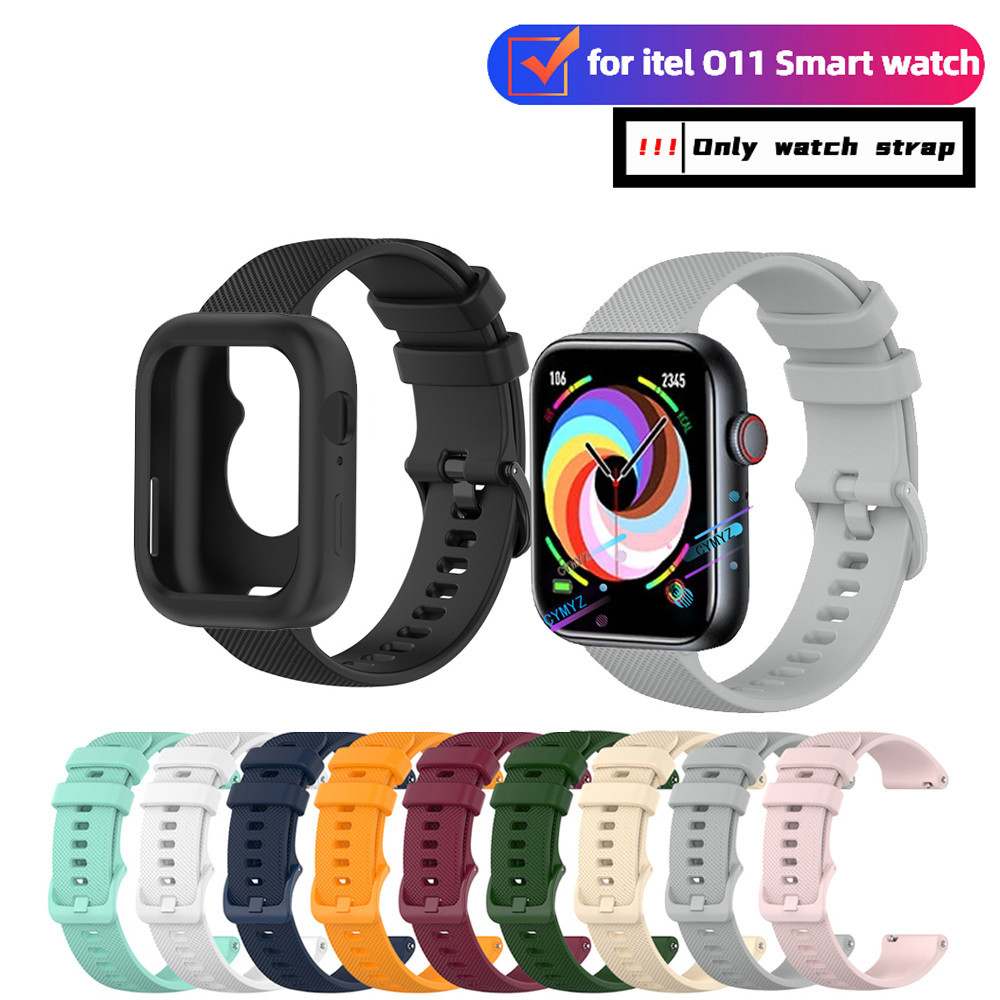 itel O11 Smart watch case Screen protector itel O11 Smart watch strap ...