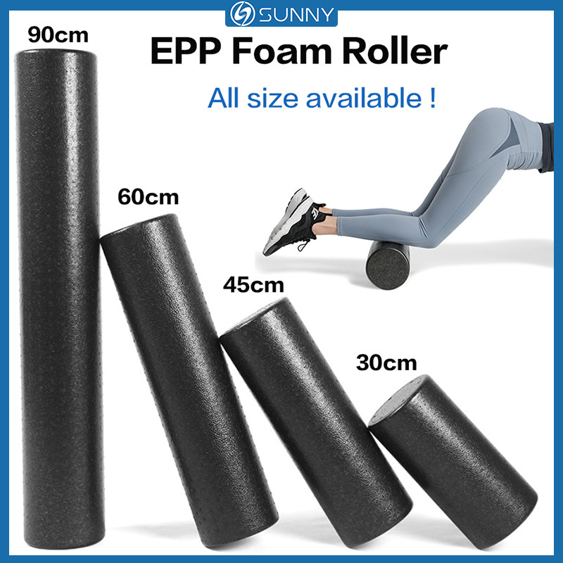 SunnyFit Foam Roller EPP Yoga Roller 90CM Deep Tissue Massage Roller ...