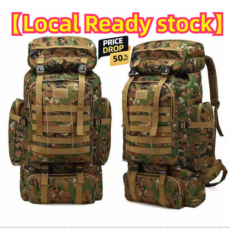 Hiking Backpack 100L Waterproof Outdoor Sport Camping Bag Travel ...