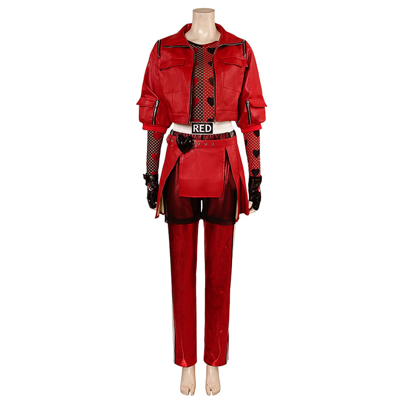 Cosplay Costume Outfits Halloween Carnival Suit Descendants Red ...