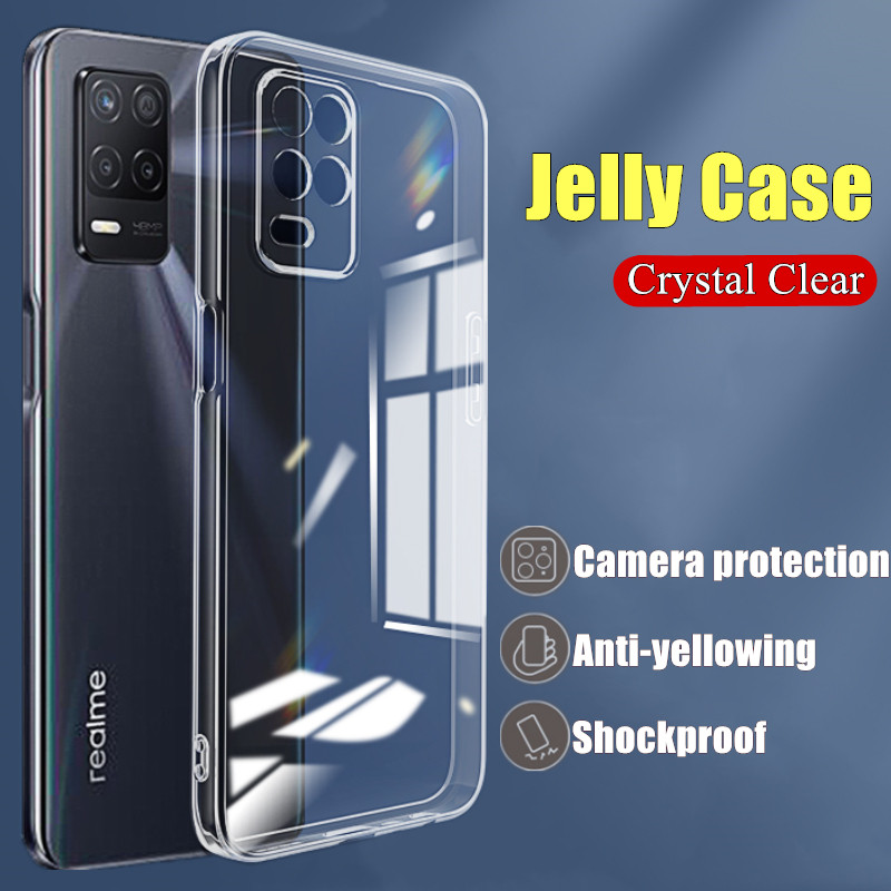 For Realme 8 4G RMX3085 6.4 inch Camera Protection Soft Transparent ...
