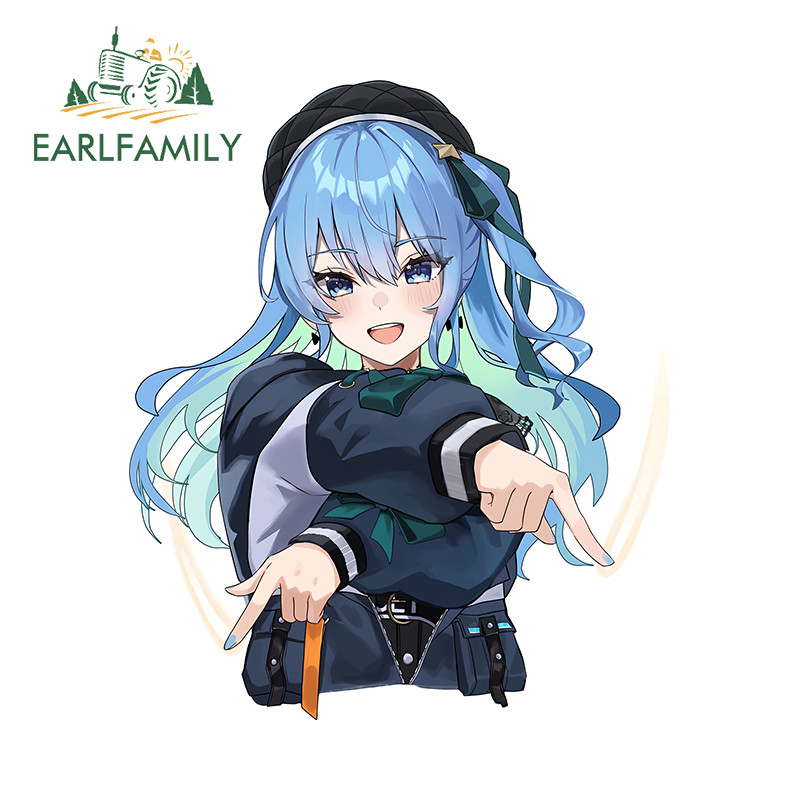 EARLFAMILY Hololive Suisei Car Stickers Occlusion Scratch Caravan ...