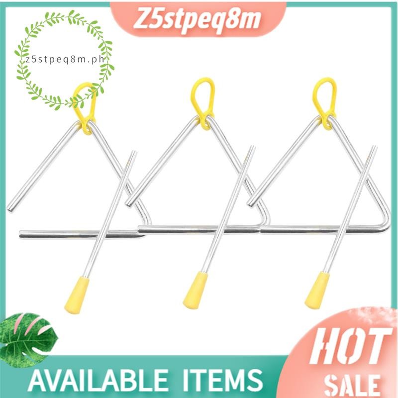 Music Triangle Instrument Set, Hand Percussion Triangle Children ...