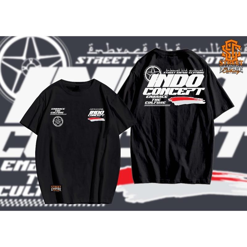 Racing Streetbike Concept INDO CONCEPT SHIRT for Mens Cotton Round Neck ...