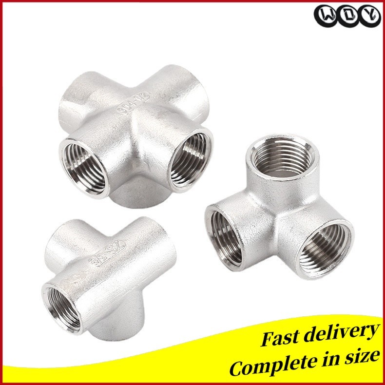 304 Stainless Steel Three-Dimensional Tee Four-Way Four-Way Five-Way ...