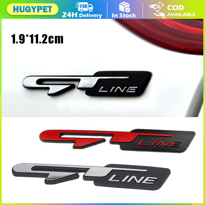 3D Metal Car Body Rear Trunk Emblem Badge Sticker for KIA GT Line K3 K4 ...