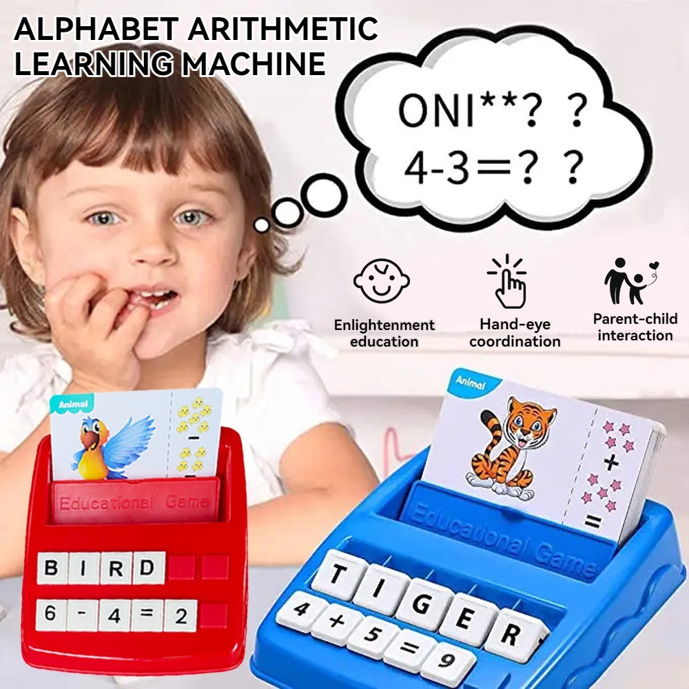 2 in1 Educational Games Number Letters Word Recognition Creative and ...