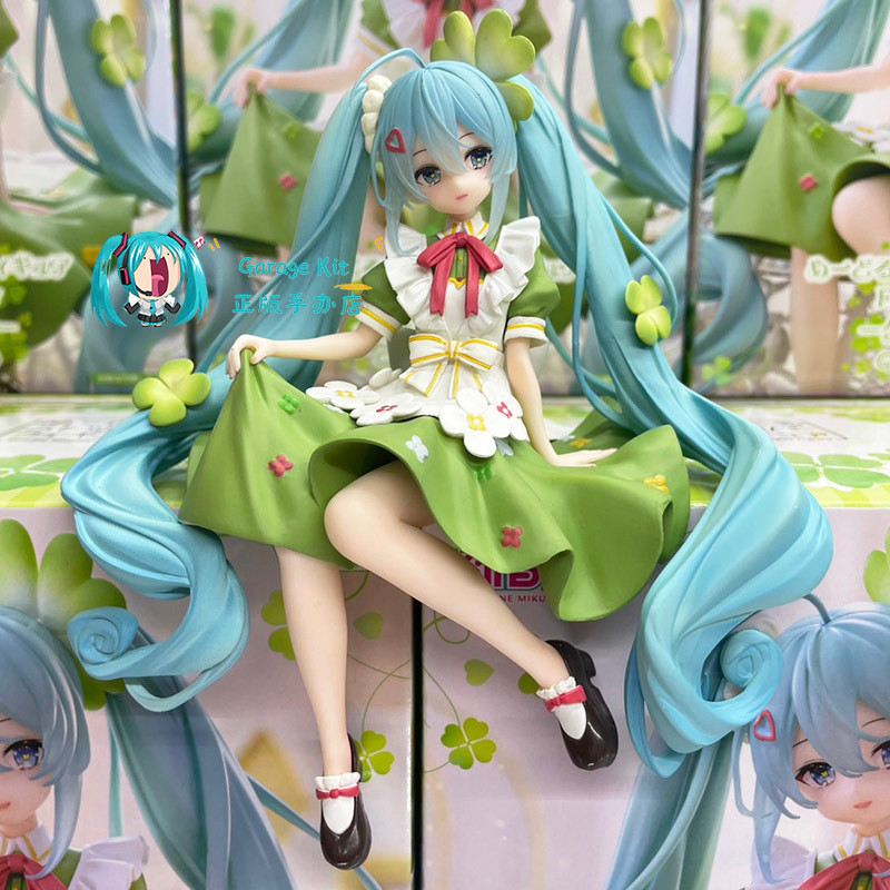 Special Gift FuRyu Hatsune MIKU Figure Four-leaf Clover Fairy MIKU ...