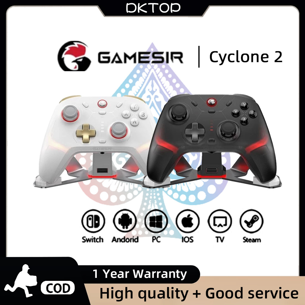 GameSir Cyclone 2 Wireless Switch Controller Bluetooth Gamepad with ...