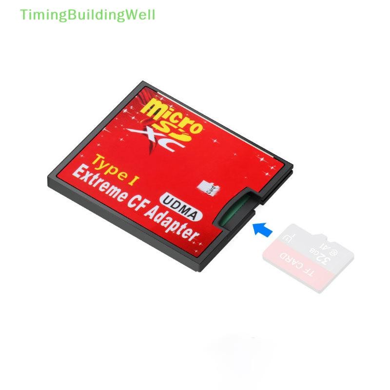 TBPH Dual TF To CF Card Adapter For MicroSD/HC To Compact Flash Type I ...