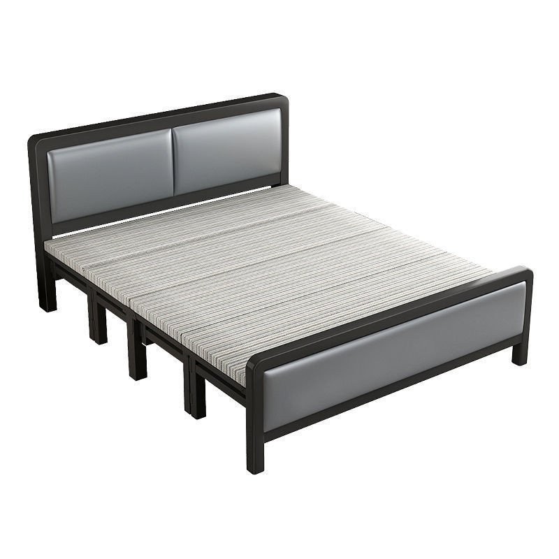 Double Bed Adult Simple Bed Small Bed Dormitory Iron Bed Single Bed ...