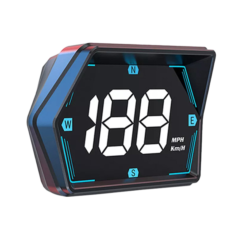 Car Digital GPS Speedometer Overspeed Alarm Digital GPS HUD Speedometer ...