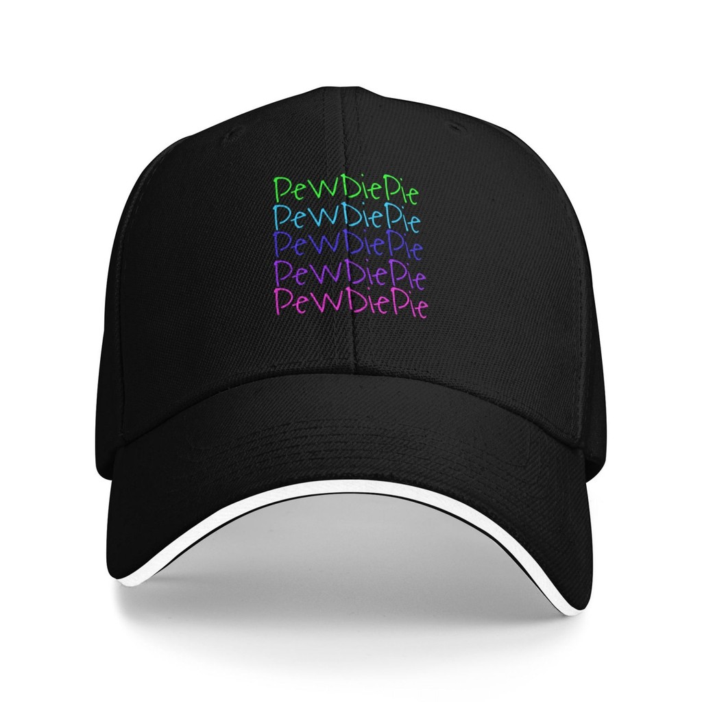 Pewdiepie Famous Youtuber Logo Breathable Baseball Cap | Shopee Philippines