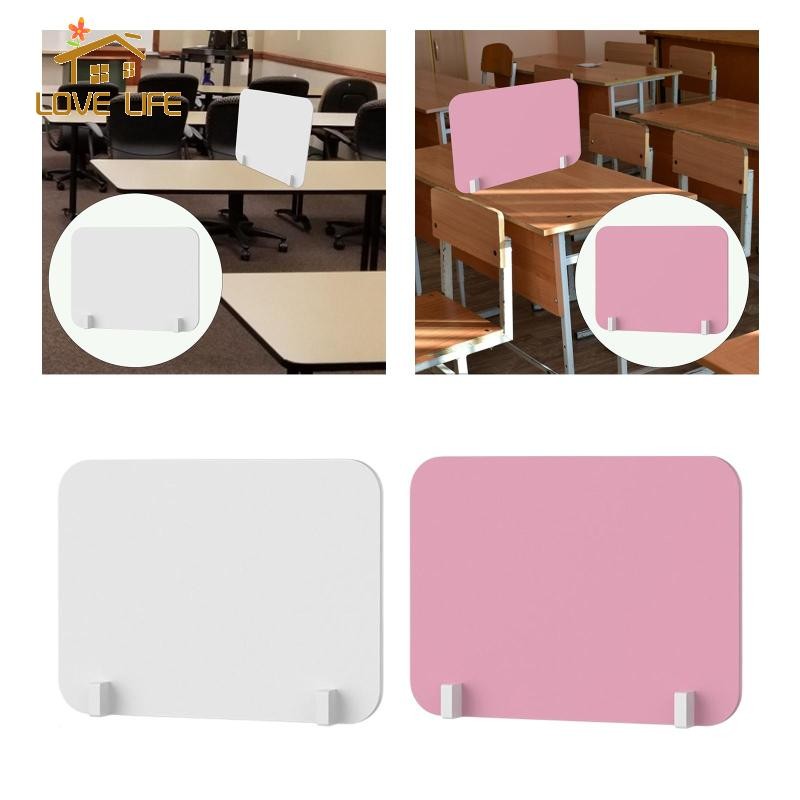 [Local delivery] Desk Divider Desktop Partition Counter Divider Panel ...