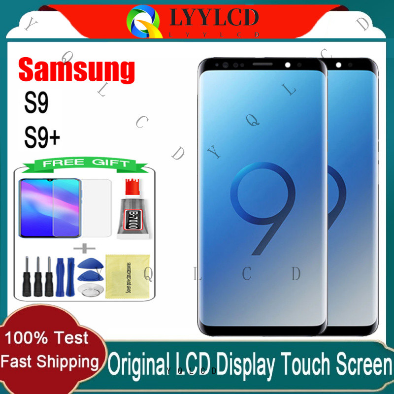 Original AMOLED Samsung Galaxy S9 S9 Plus LCD Display Touch Screen With ...