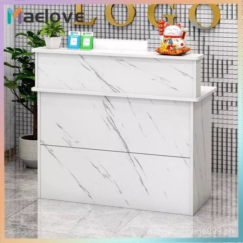 Supermarket table convenience store counter cashier counter small shop ...