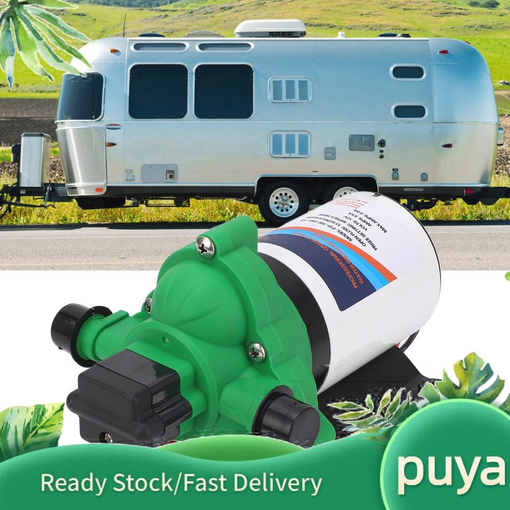 Puya Self Priming RV Water Pump Fresh Overheat Protection 3.5 GPM 45 ...