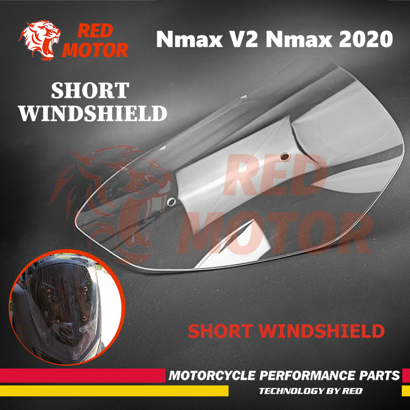 Windshield Clear(Short) Nmax V2 Nmax 2020 Visor Windshield Clear Visor ...
