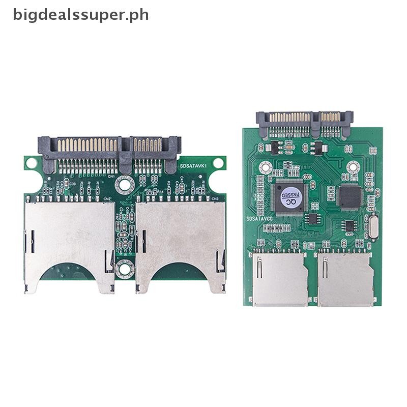 Pro Dual SD To SATA Hard Disk Adapter Card Industrial-grade SD To ...