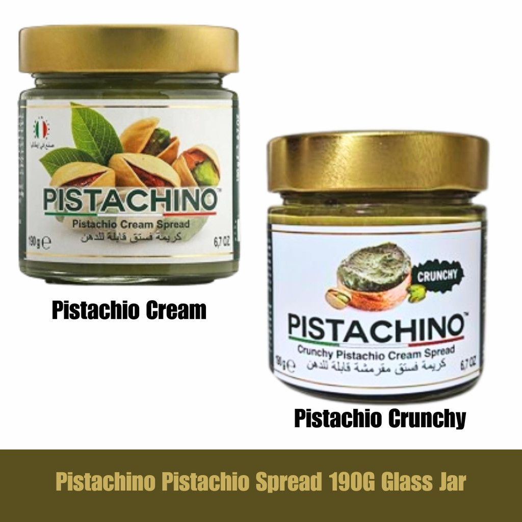 Pistachino Pistachio Spread 190g Glass Jar | Shopee Philippines