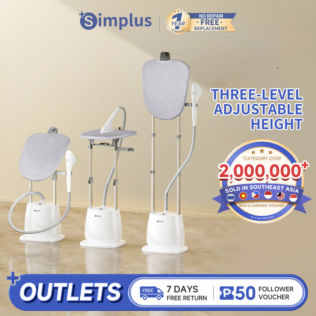 Simplus Double Stick Garment Steamer Household Vertical Steamer Machine ...