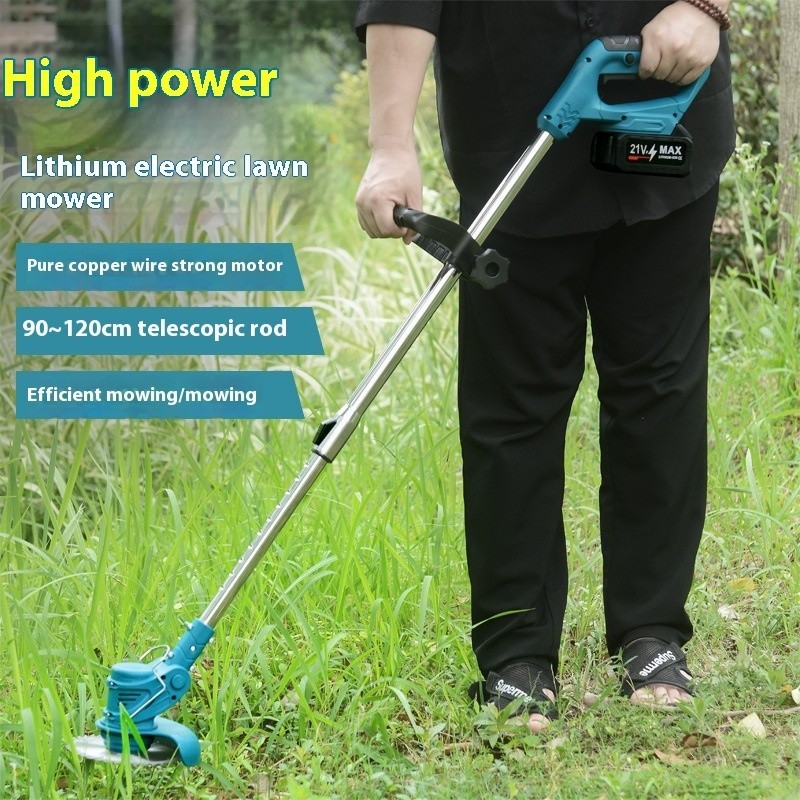 Moketa grass cutter 48v cordless electric lawn mower trimmer ...