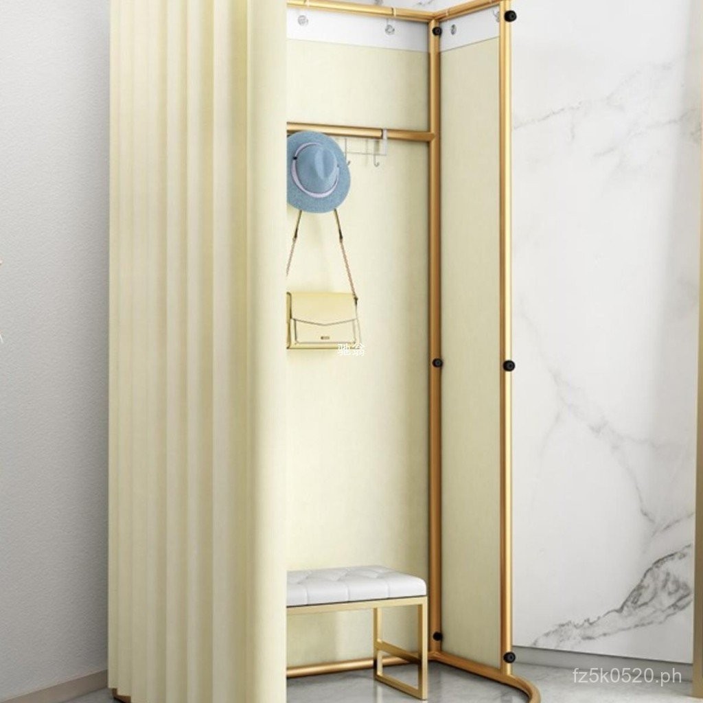 Floor-standing Clothing Store Mall Changing Room6GNF Portable Track ...
