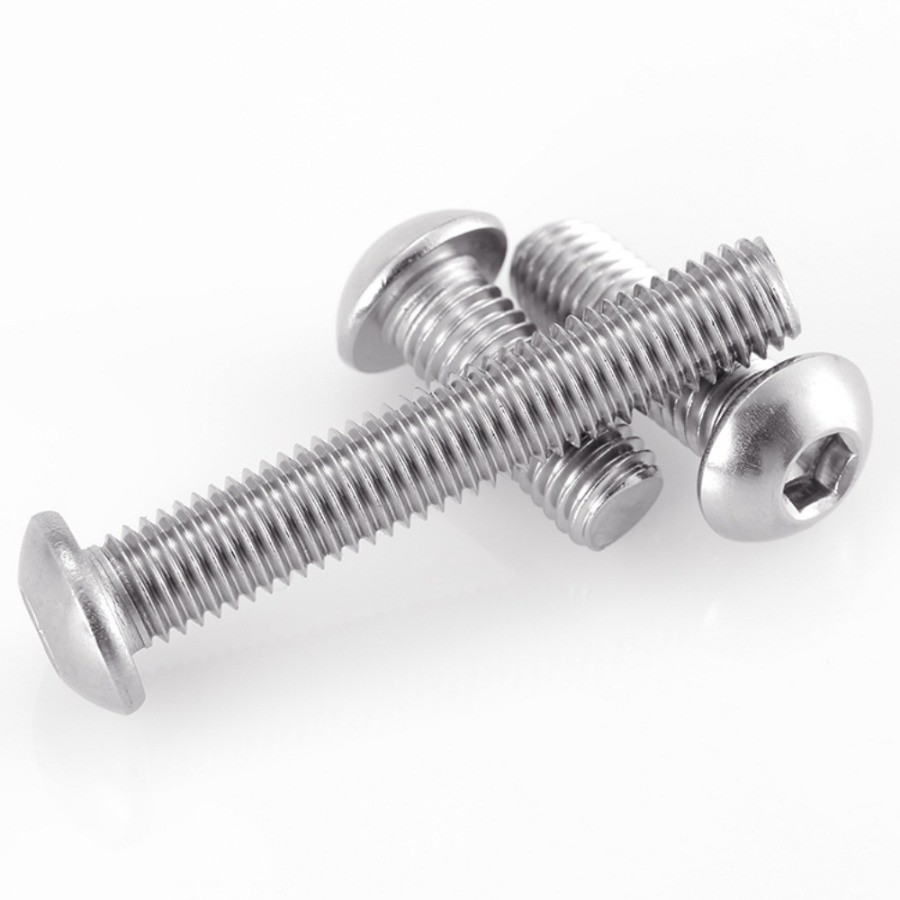 [RL] Hex Socket Screw Pan Head Allen Key Bolt 304 Stainless Steel Half ...