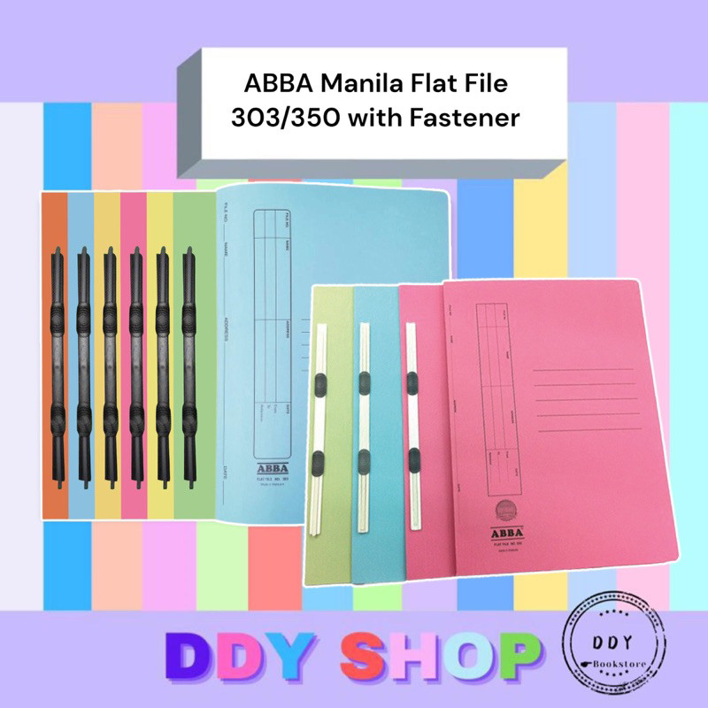 ABBA Manila Flat File 303/350 with Fastener for Filing Document ...