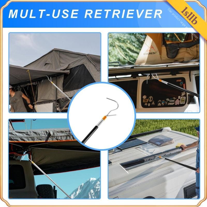 [Lsllb] RV Awning Opener Pulling Tool Lightweight AntiSlip Reach Rod ...