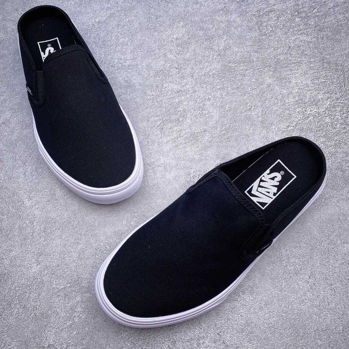 Vans Classic Slip-On Vans Low Cut Lazy Fashion Trend Casual Half ...
