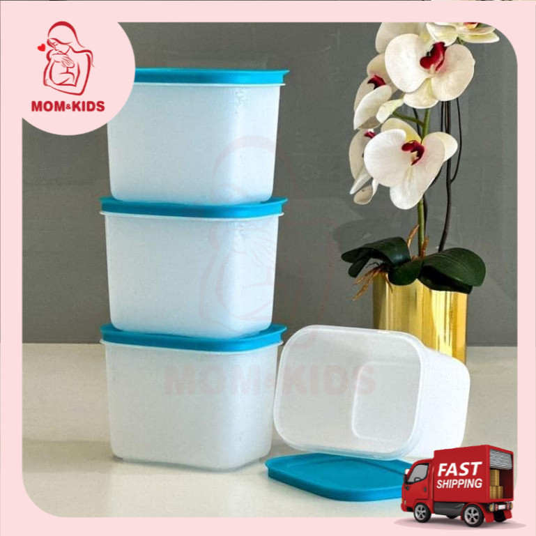 Tupperware 1.1L Chill Freez Small Low Perfect Fridge & Freezer Bekas ...