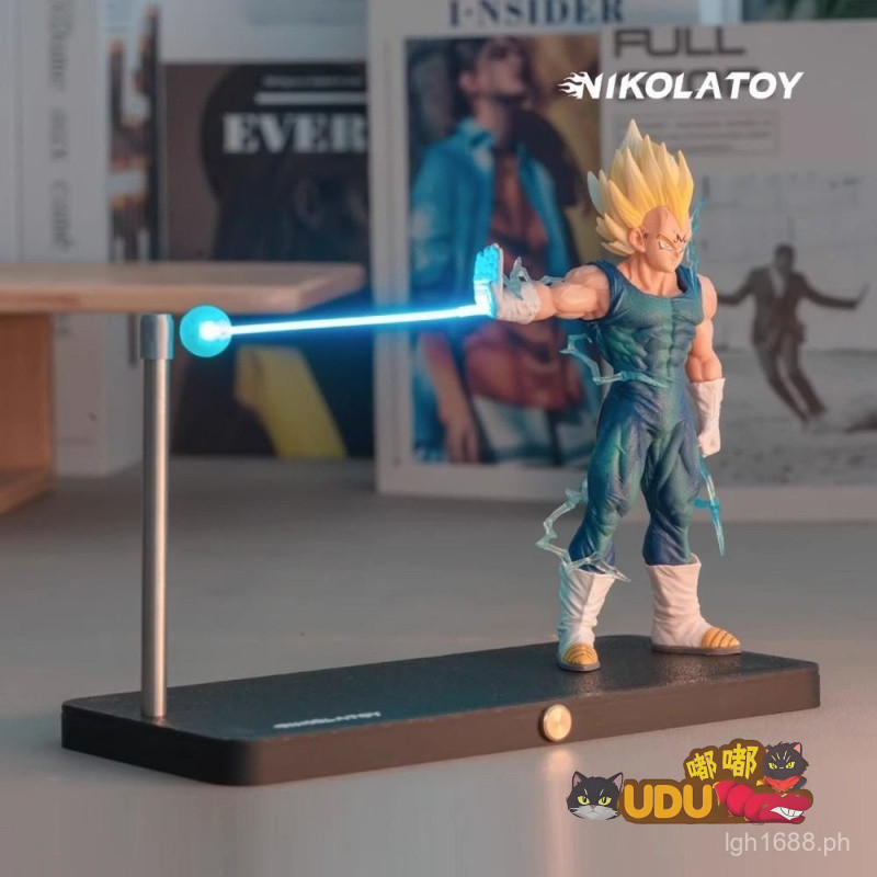 Dragon Ball Vegeta Super Saiyan Magnetic Night Light Desktop Decoration ...