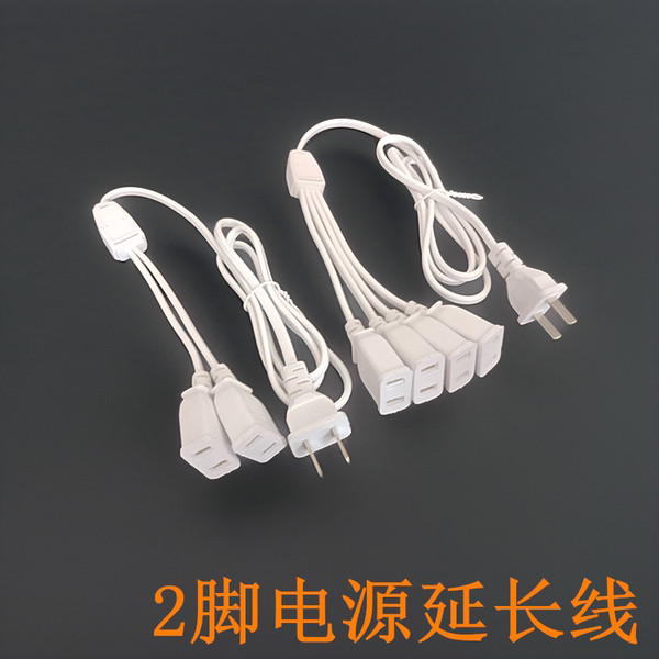 Extension wire hea Plug power board Two Plug Socket One to Two ...