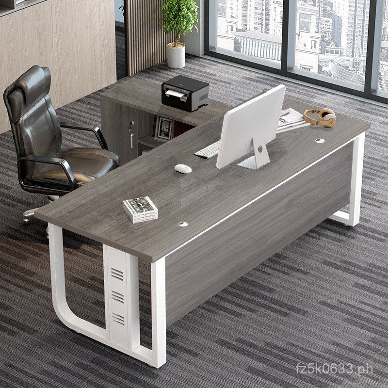 V5QT Single Office Combination Desk Modern Desk Boss Desk Simple ...
