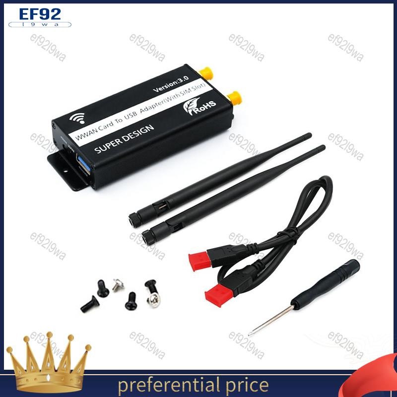 【ef92l9wa】External Network Cards NGFF M.2 To USB Adapter Wireless Wifi ...