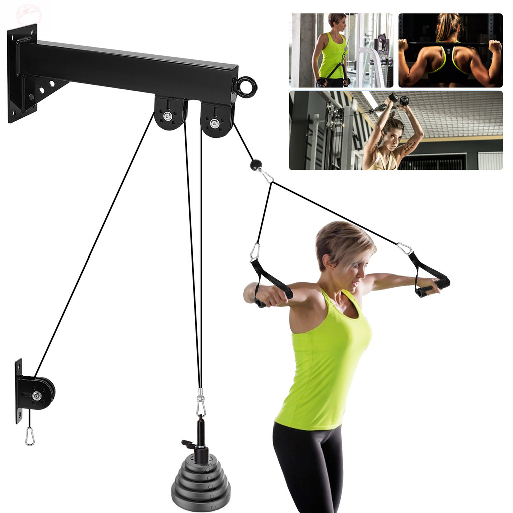 ST Cable Pulley System Gym, LAT Pull Down Machine Cable Pulley ...