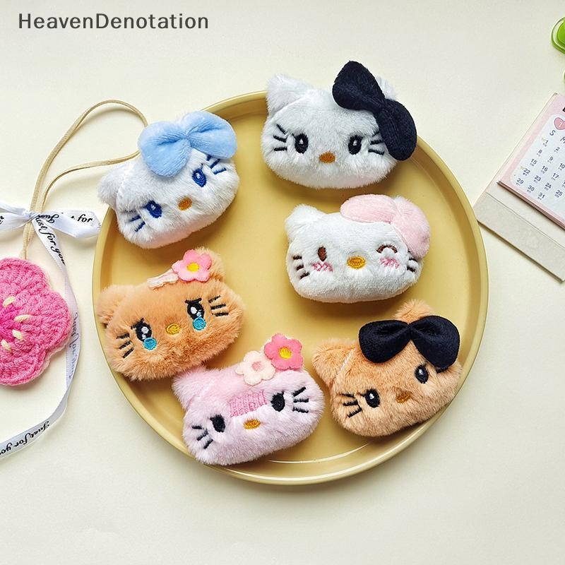 HCC Cartoon Fashion Anime Brooch Cute Plush Kt Cat Badges Kawaii Lapel ...