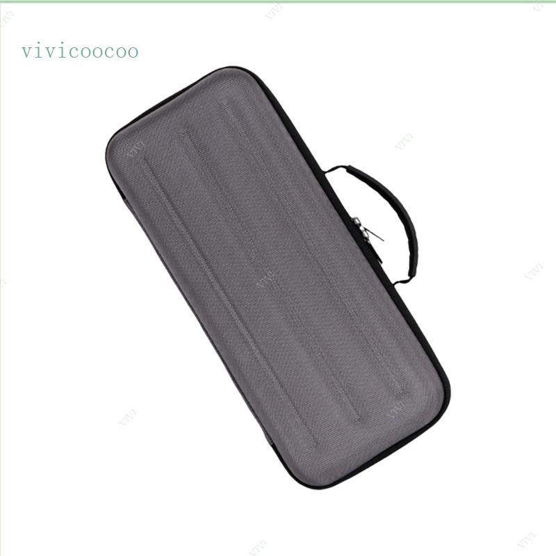 VIVI Travel Case for 75% Mechanical Keyboards Secure 84 Key Hard EVA ...