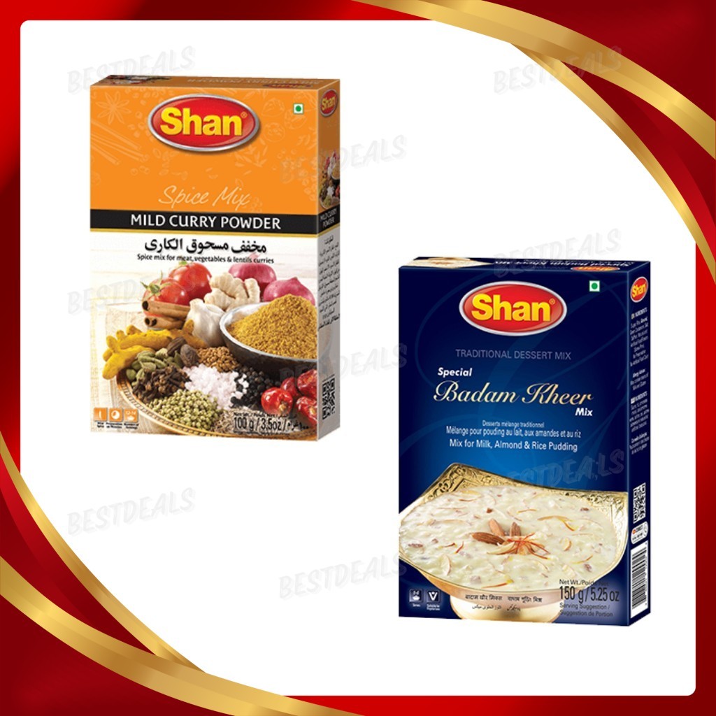 Shan Curry Powder 200g & Shan Badam Kheer 150g | Shopee Philippines