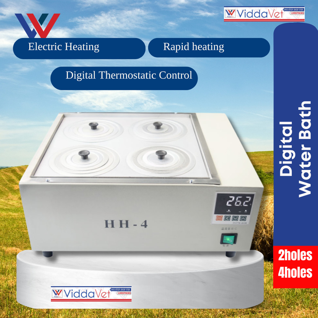 Digital Thermostatic Device Water Bath Laboratory 4 Holes water bath ...