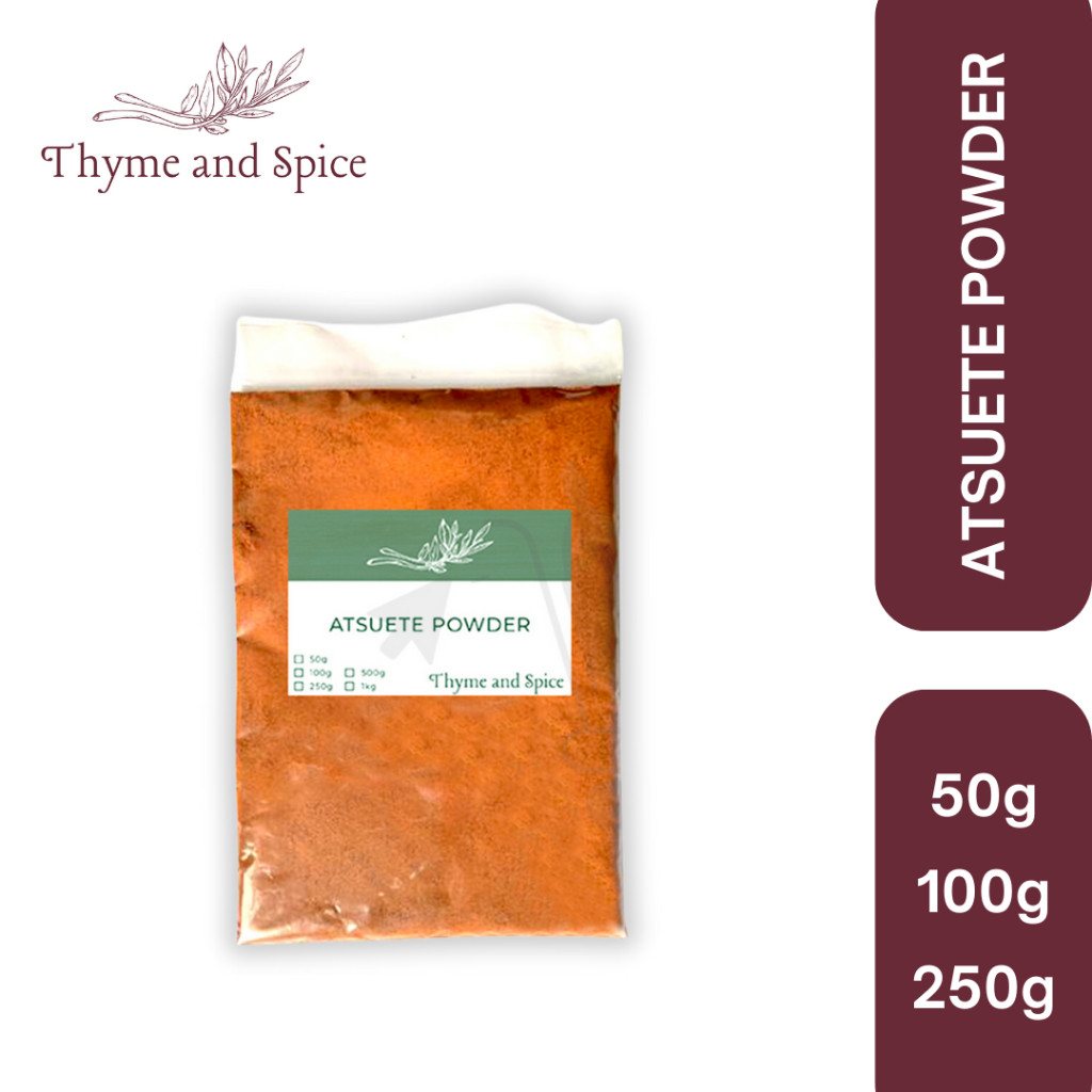 [POUCH] THYME AND SPICE Annatto Powder/Atsuete Powder 50G 100G 250G ...