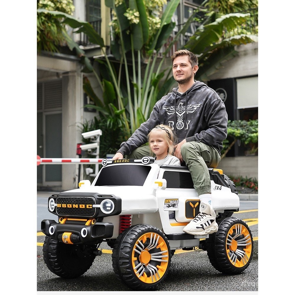 Children's Electric Car Four-Wheel Drive Off-Road Remote Control Toy ...