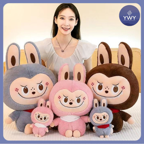 Labubu Besar Bantal Peluk Patung Labubu Skin-Friendly Pillow Doll Toy ...