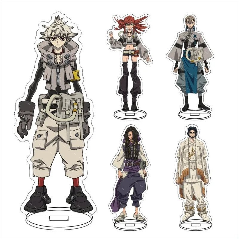 GACHI AKUTA Rudo Enjin Anime Acrylic Stand Model Plate Decoration ...