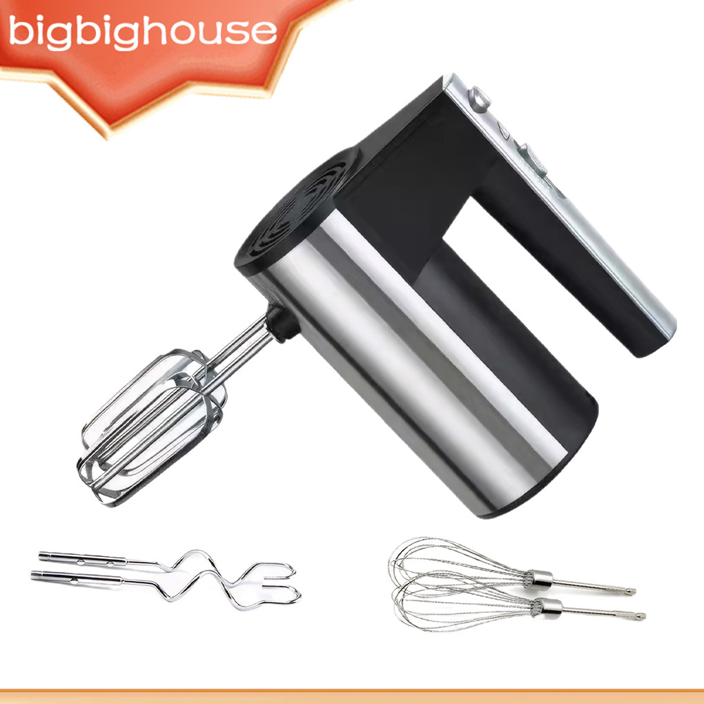 Portable Cordless Hand Mixer Faster Stirring Speed Safe Blender Eject ...